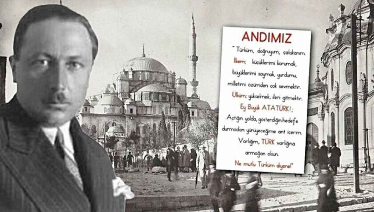 Öğrenci Andı nedir? Andımız sözleri... Öğrenci Andı'nın yazarı Reşit ...