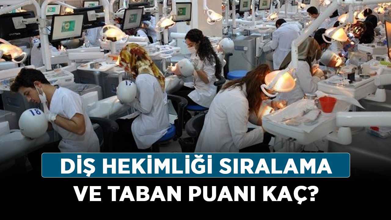 Diş Hekimliği sıralama ve taban puanı kaç? 2021 Diş Hekimliği kimler ...