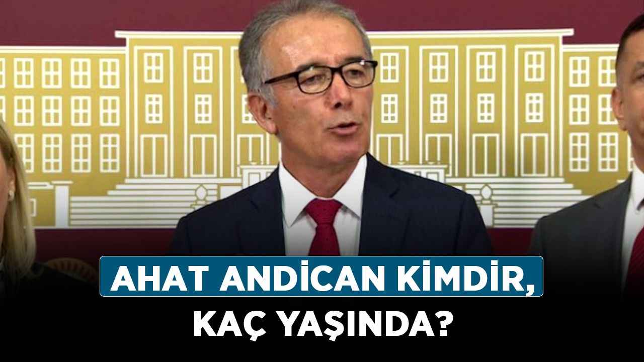 Ahat Andican kimdir, kaç yaşında? Ahat Andican mesleği nedir?