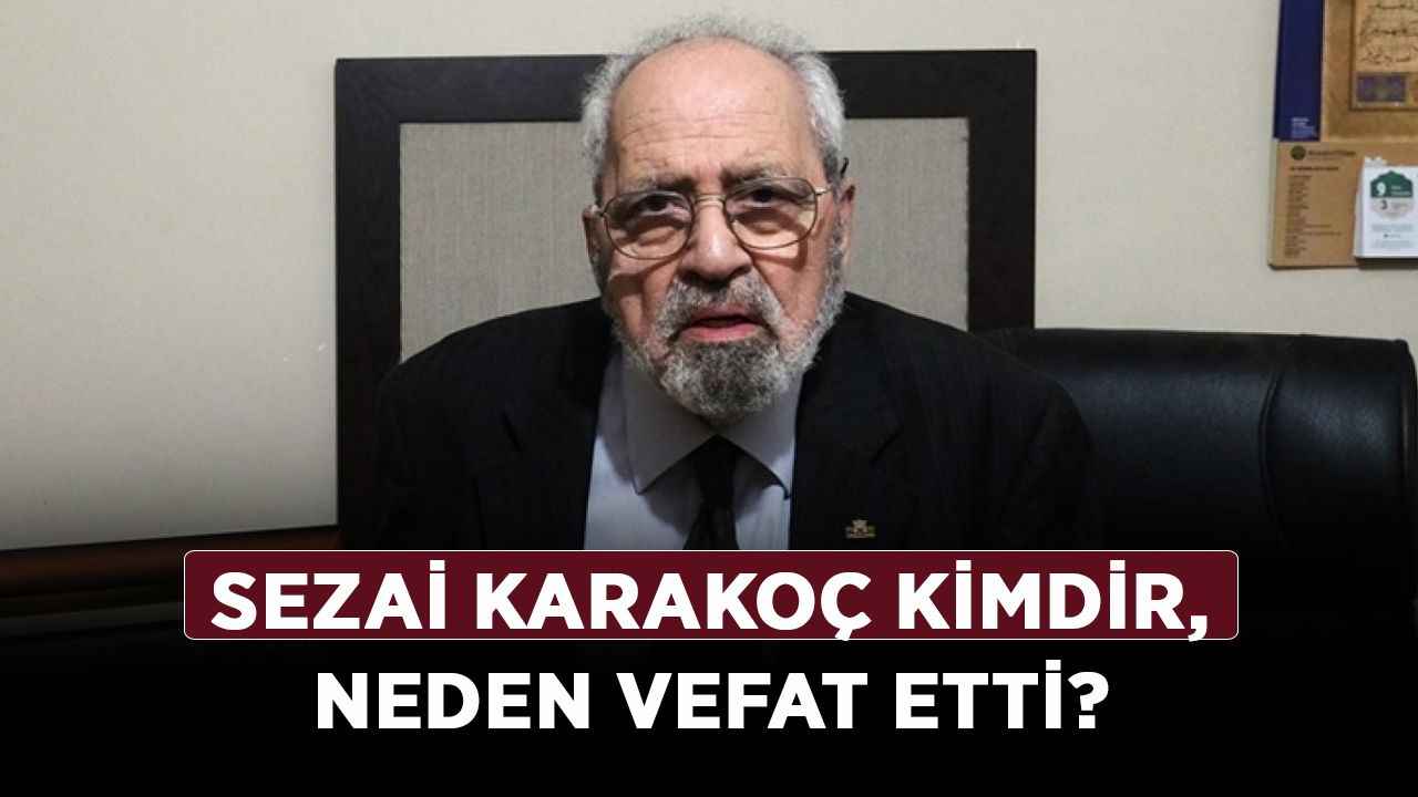 Sezai Karakoç kimdir, neden vefat etti? Diriliş şairi Sezai Karakoç'un ...