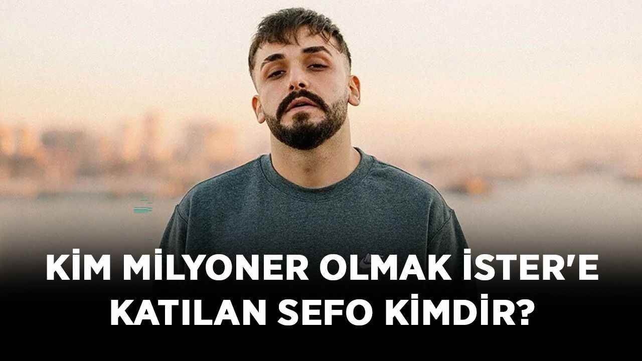 Kim Milyoner Olmak İster'e katılan Sefo kimdir? Şarkıcı Sefo nereli ...
