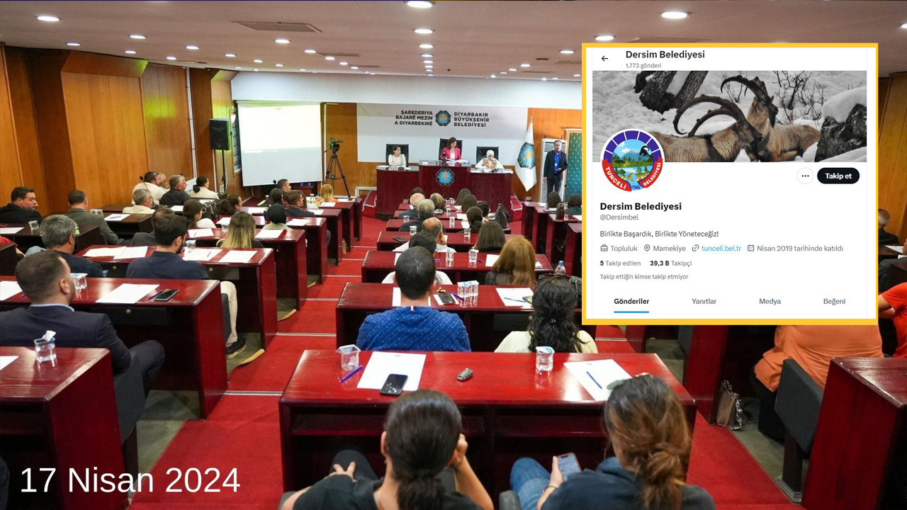 DEM'den ''Dersim'' provokasyonu: Tunceli Belediyesi'nin adını değiştirdiler