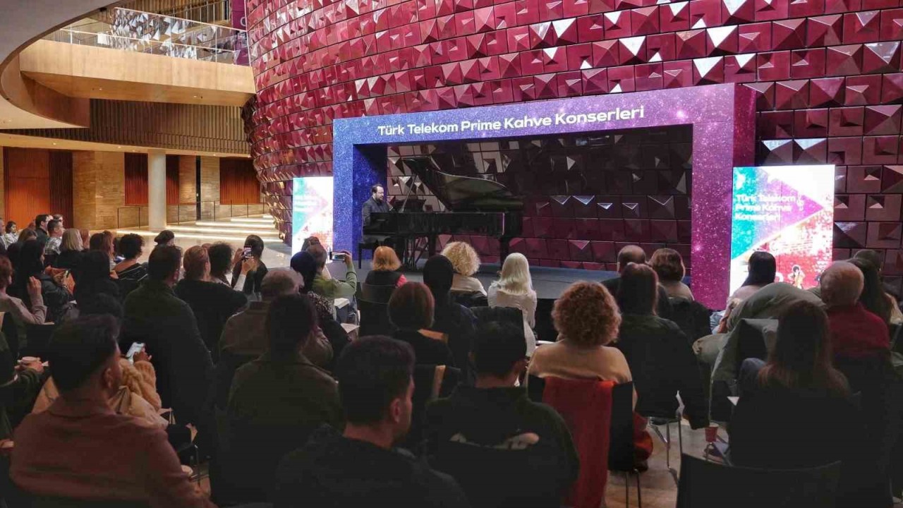 Türk Telekom Prime Kahve Konserleri piyano resitali ile başladı